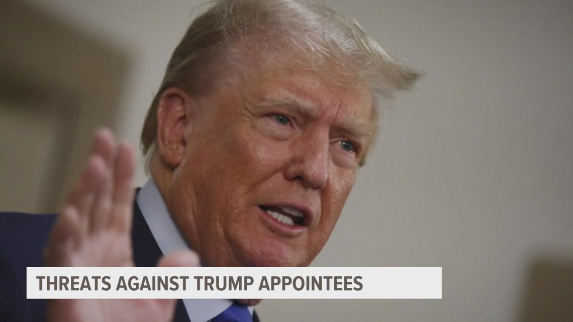 Trump appointees targeted by bomb threats and 'swatting' calls, officials say | weareiowa.com