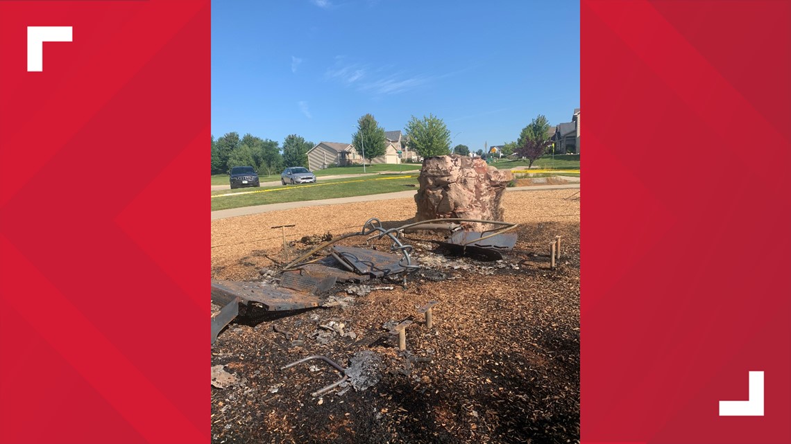 Clive PD investigating overnight fire that destroyed playground ...