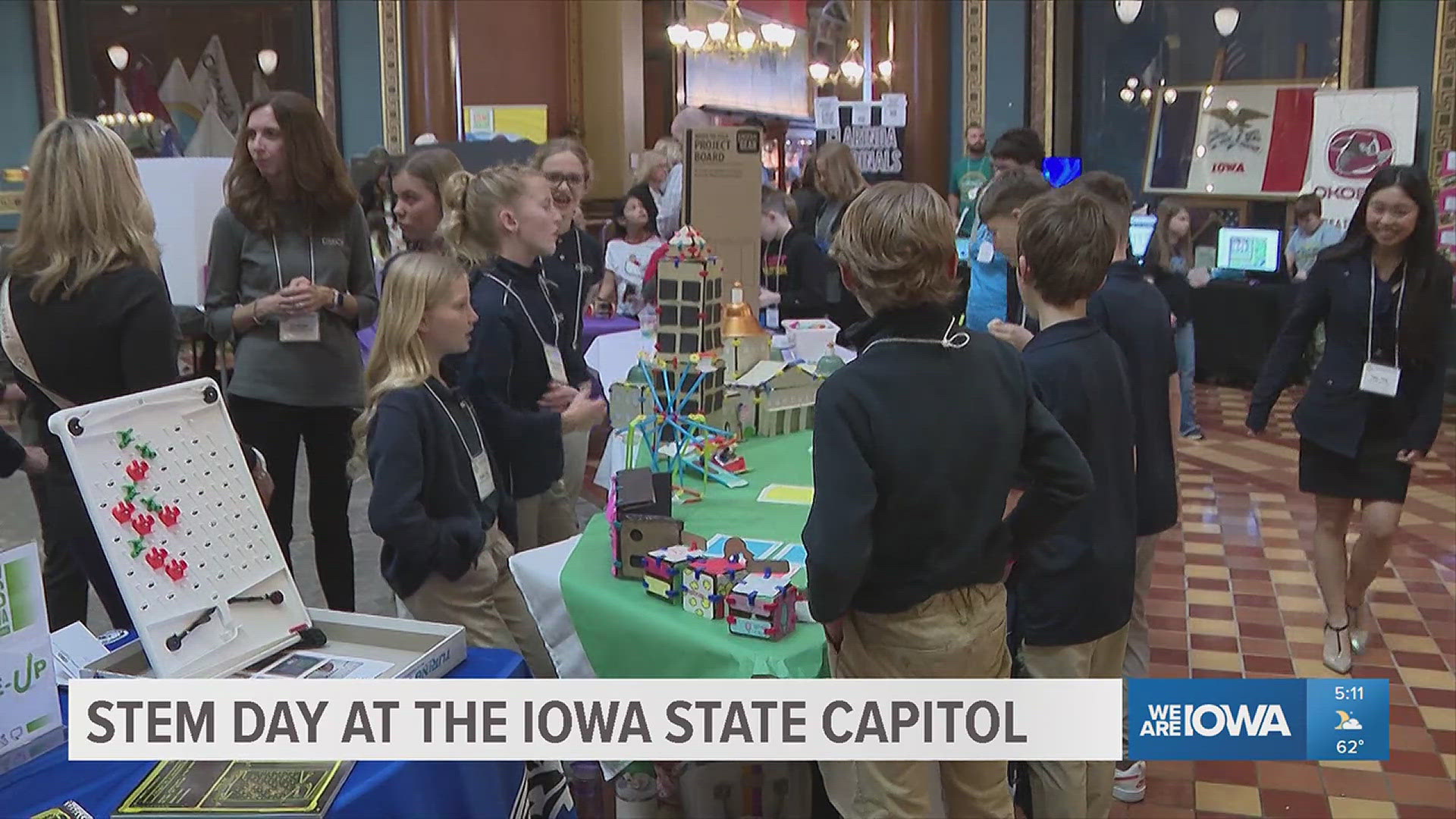 STEM Day held at Iowa Capitol with teachers awarded, programs ...