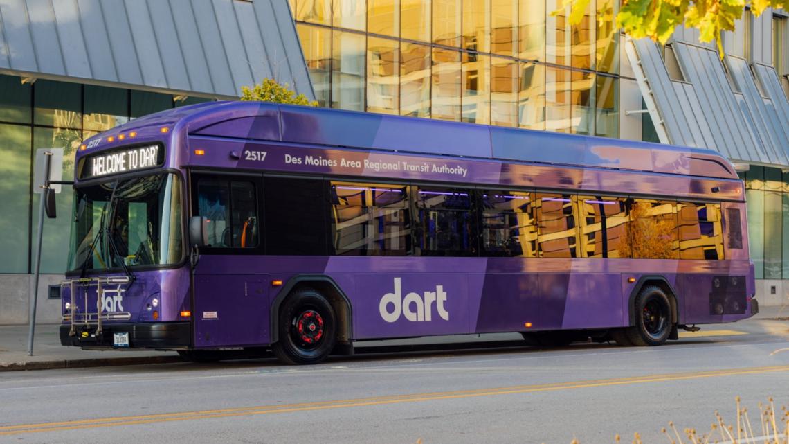DART releases new schedules, bus stop locations | weareiowa.com