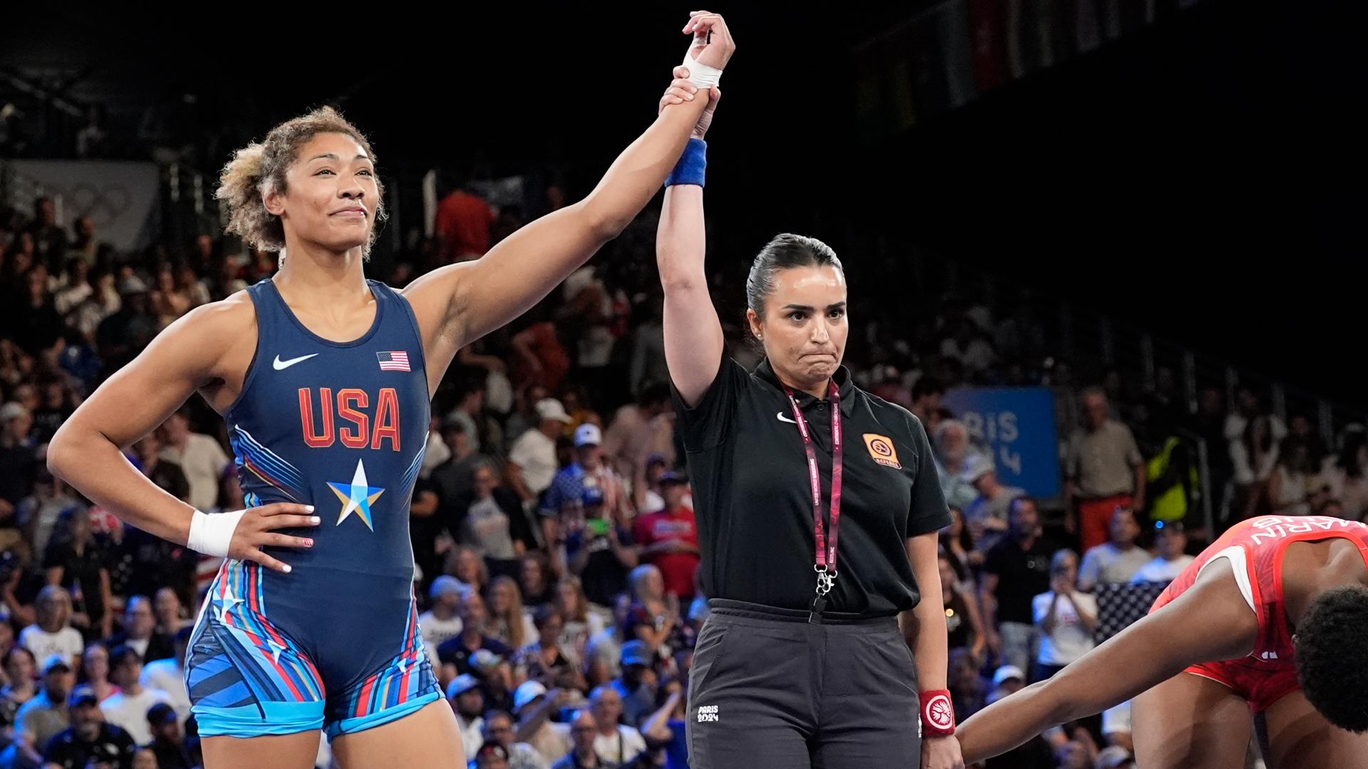 Iowa commit Kennedy Blades is wrestling for gold | weareiowa.com