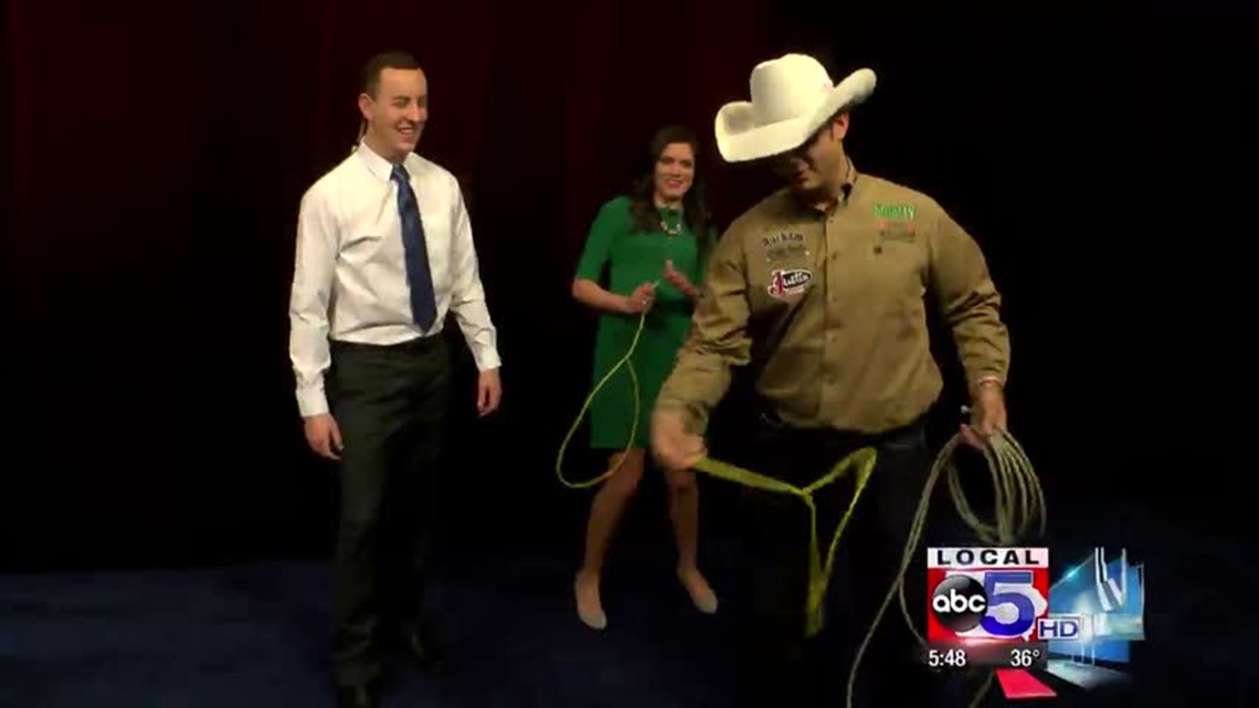 Rodeo Announcer and Trick Roper Anthony Lucia on Good Morning Iowa ...