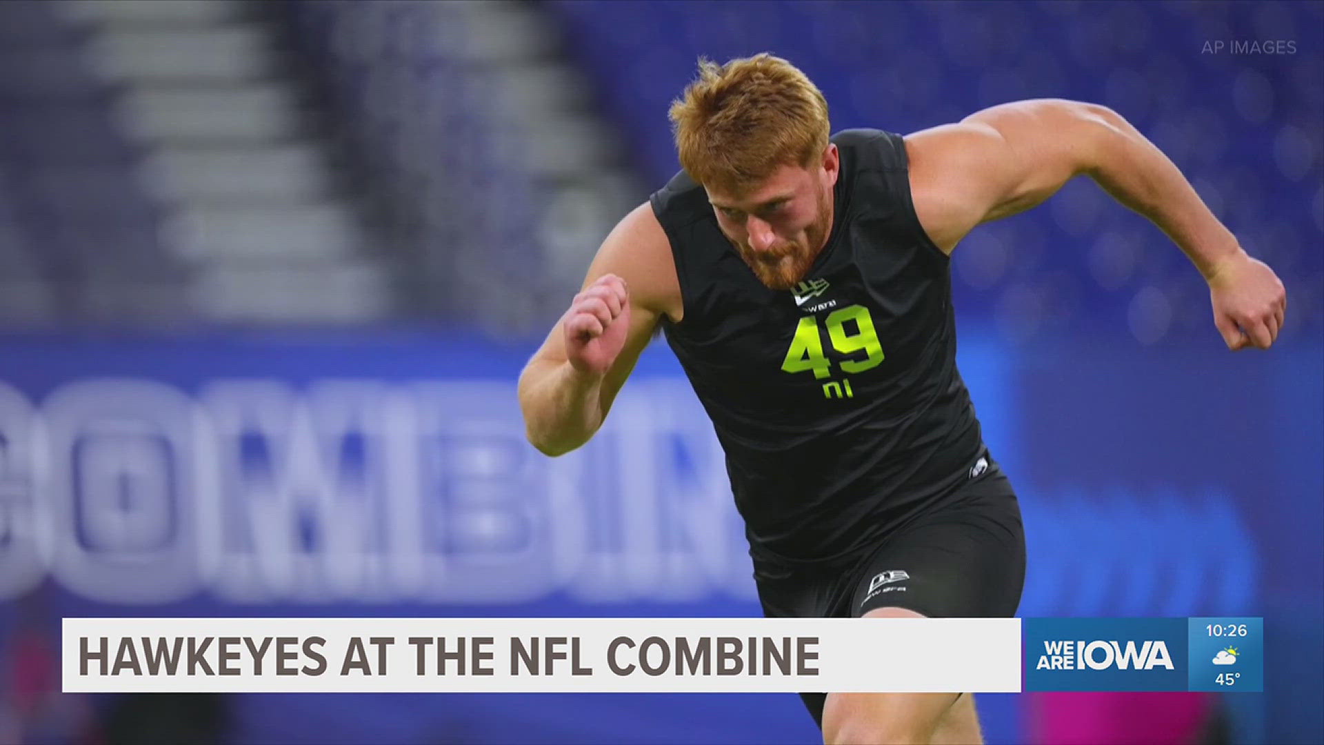 Iowa football alums compete at NFL Combine | weareiowa.com