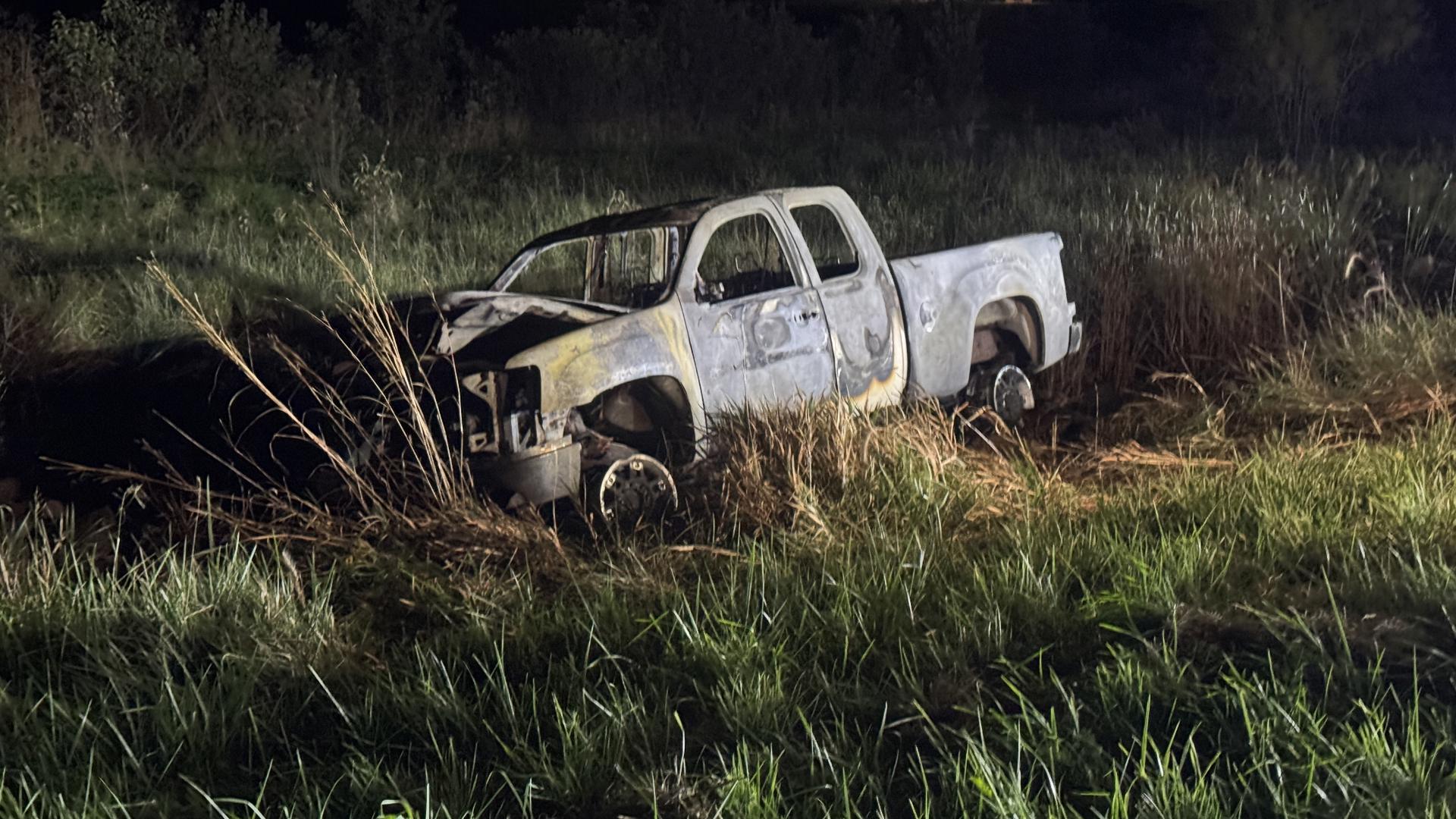 PCSO: 1 dead after pickup truck crash, fire | weareiowa.com