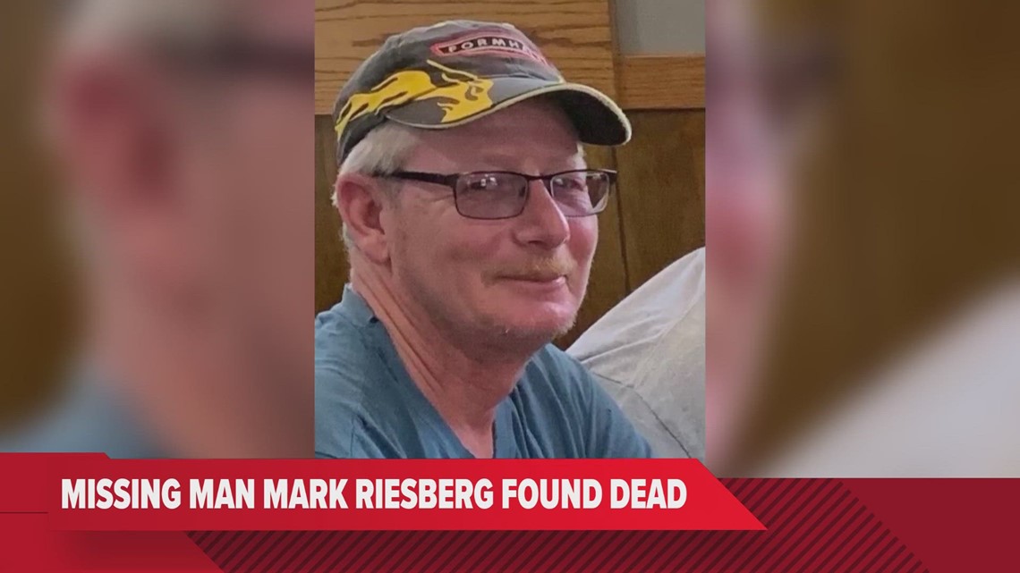 Calhoun County Sheriff's Office: Body of Mark Riesberg found at ...