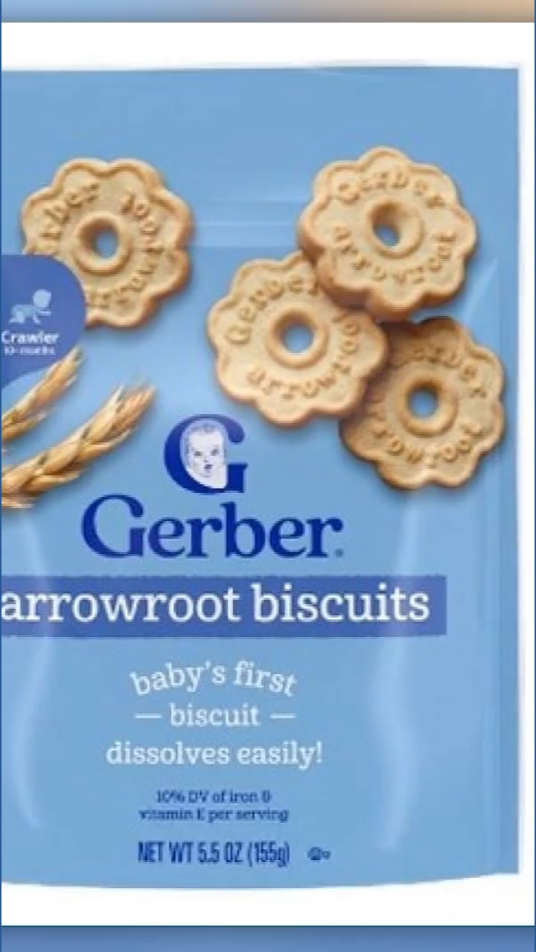 Gerber recalls Arrowroot Biscuits for potential soft plastic and paper ...