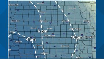 What is an Ice Storm Warning? Iowa forecast, radar, snow totals for ...