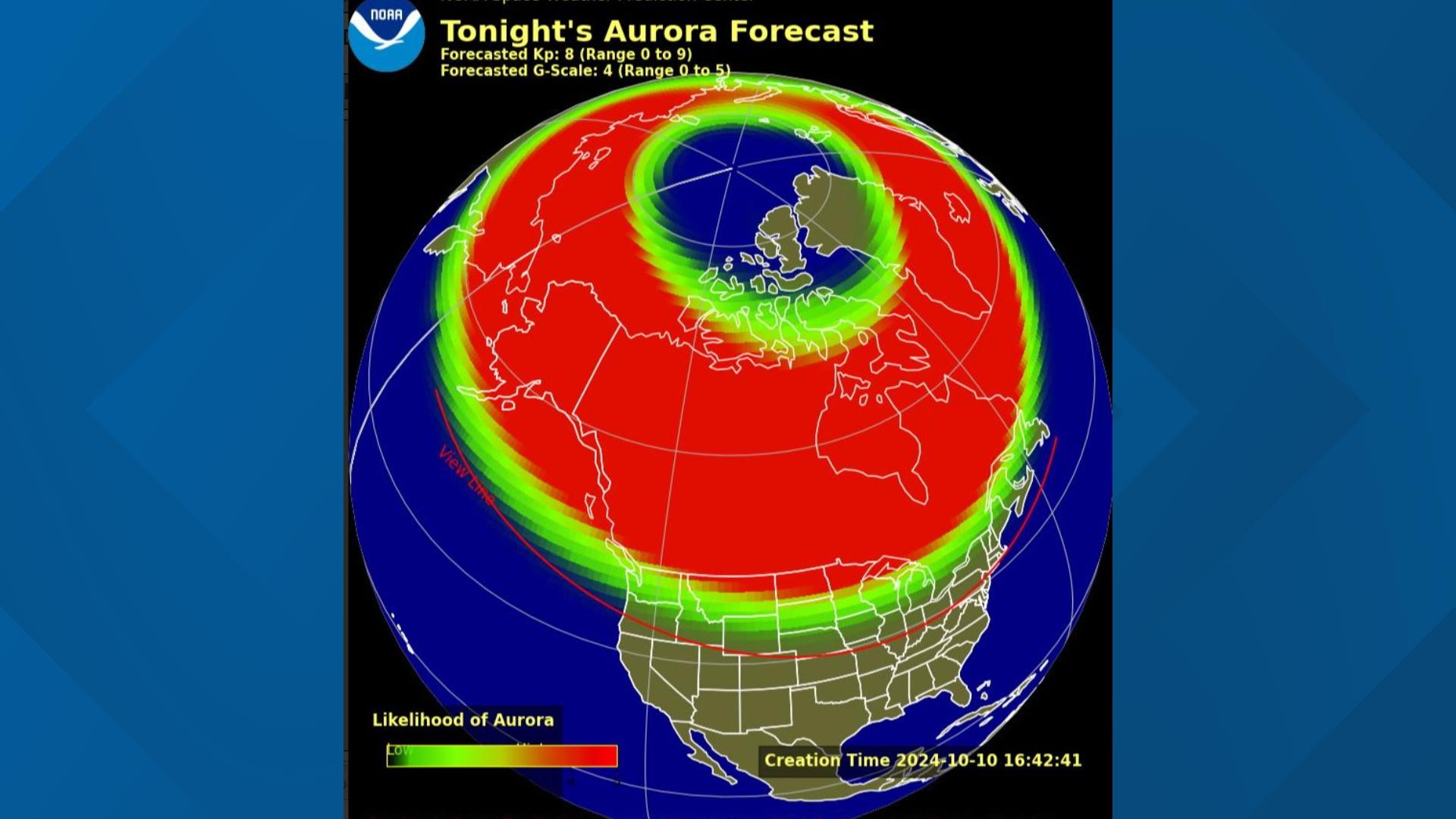 Watch: Photos, video of Northern Lights in central Iowa | weareiowa.com