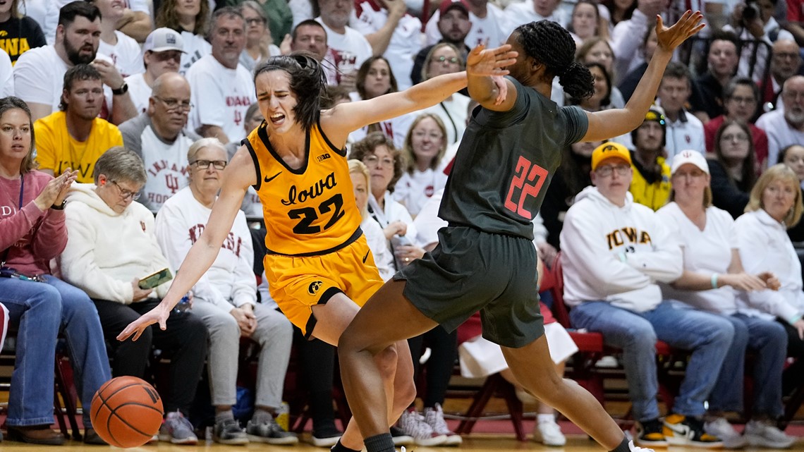 Iowa vs. Indiana WBB: Hoosiers frustrate Caitlin Clark with win ...