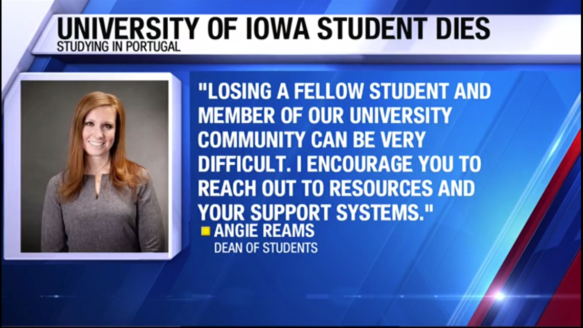 University of Iowa student dies studying abroad | weareiowa.com