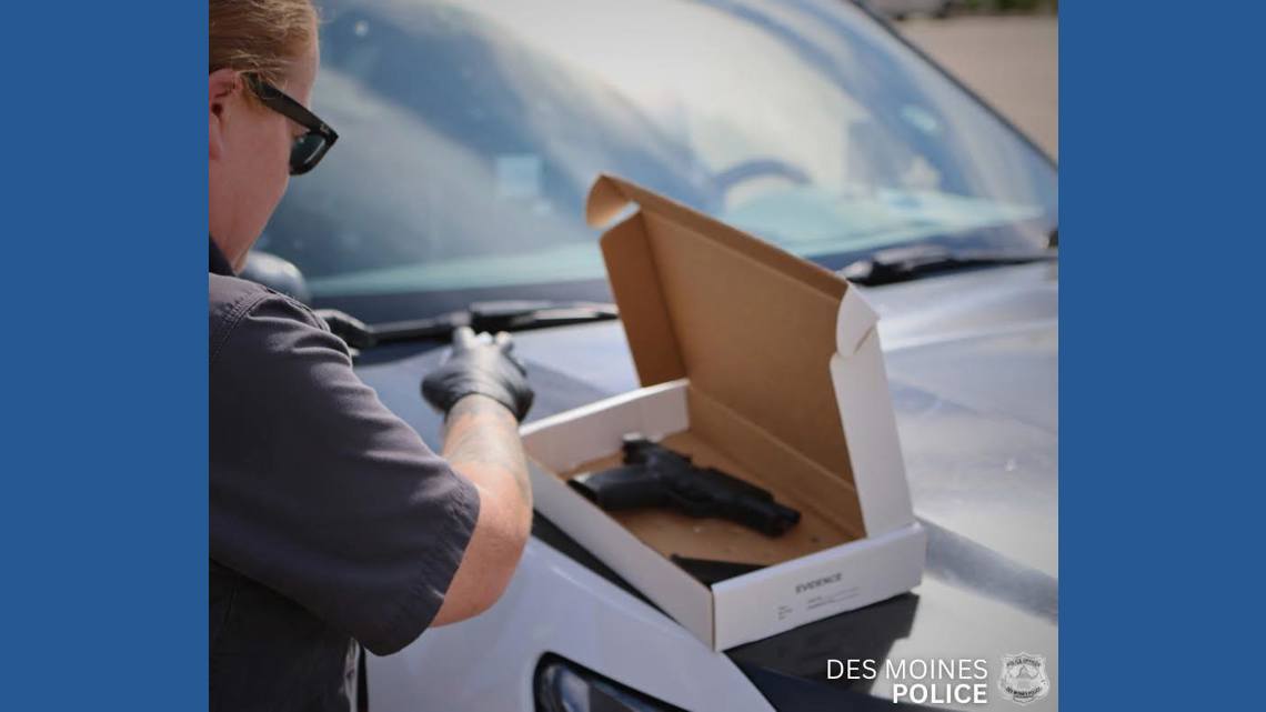 DMPD: Gun seizures, surrenders slightly up from last year | weareiowa.com