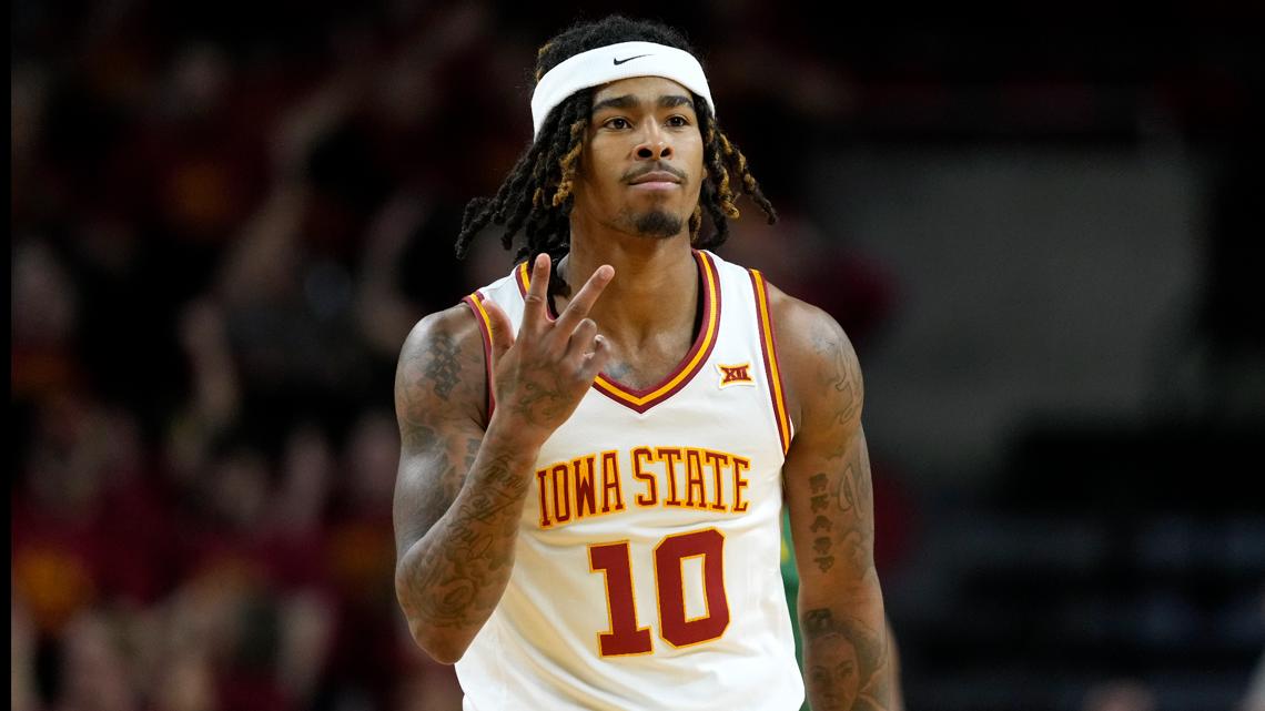 Iowa State's Keshon Gilbert out for season, to miss NCAA Tournament ...