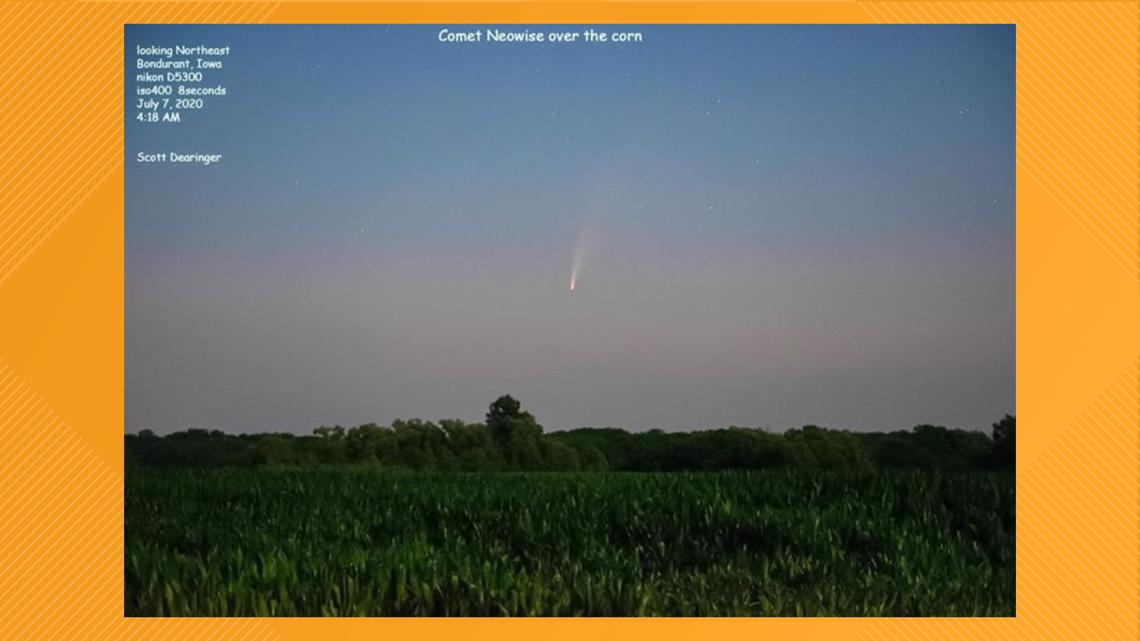 How to see comet NEOWISE in Iowa | weareiowa.com
