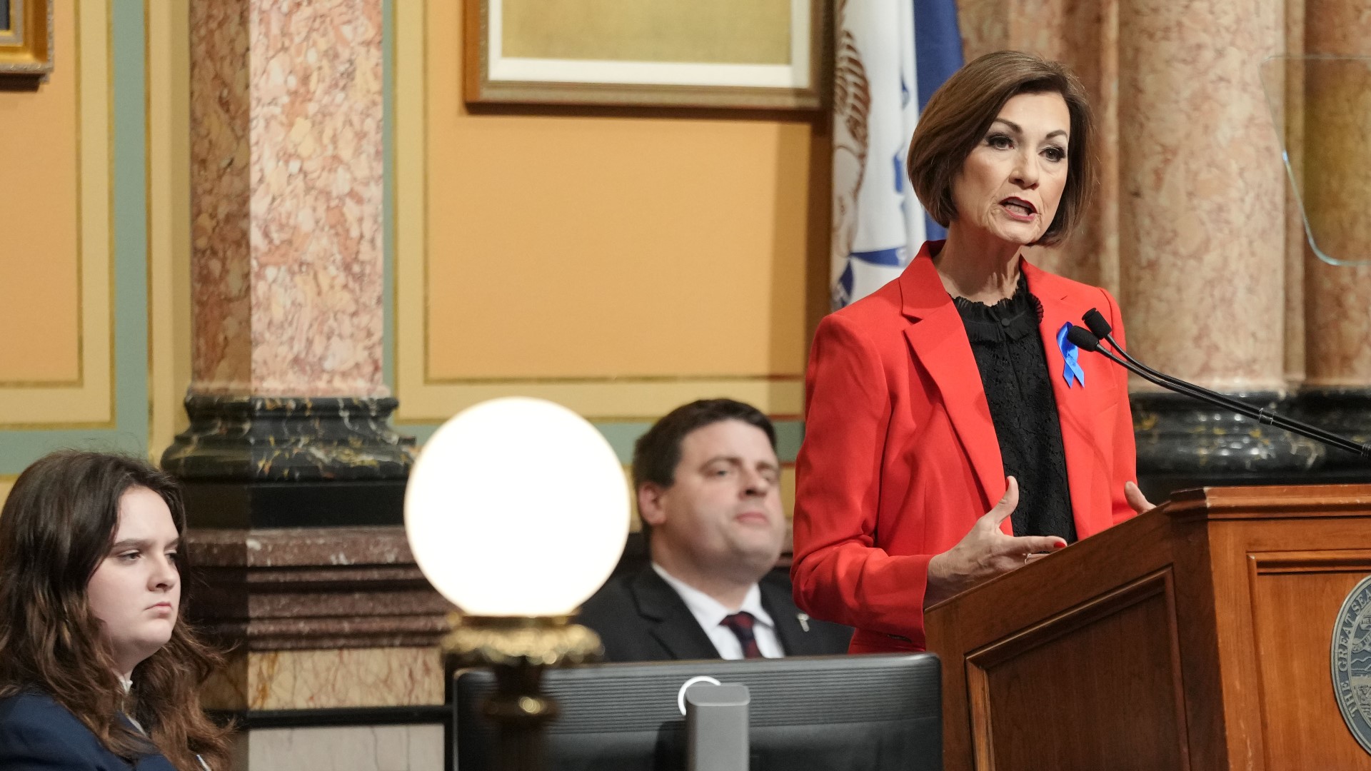 Iowa Gov. Kim Reynolds discusses DOGE before US House Oversight ...