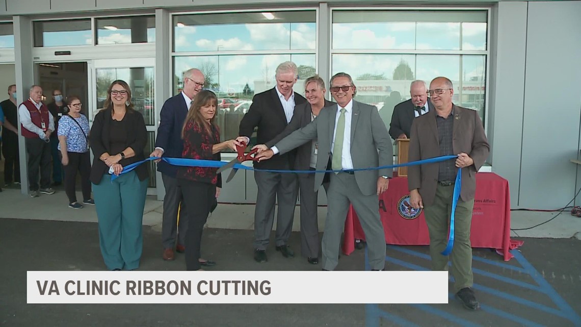 New VA clinic holds ribbon-cutting ceremony | weareiowa.com