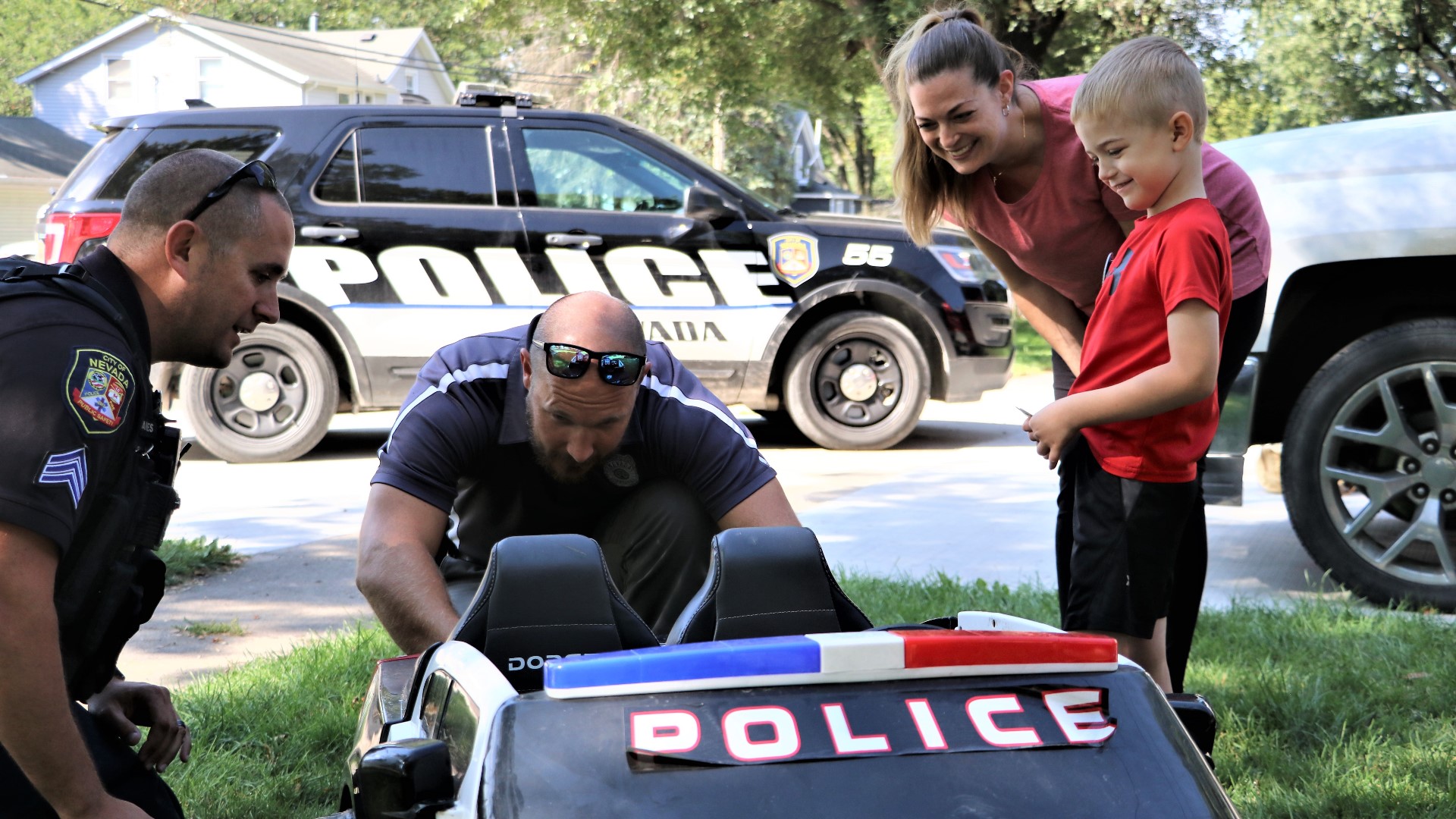 5-year-old Nevada boy who loves toy police car honored with 'Community ...
