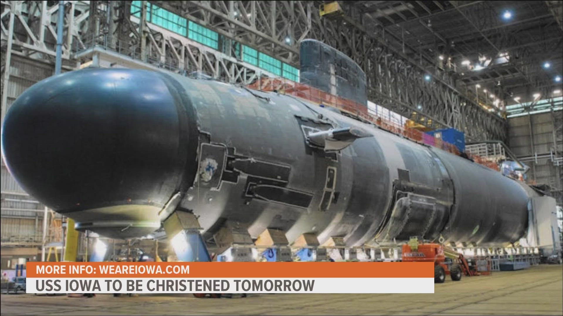 USS Iowa to be christened in Connecticut | weareiowa.com
