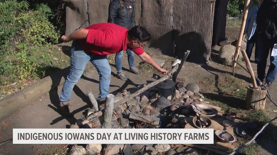 Living History Farms celebrates Indigenous Iowans Day | weareiowa.com