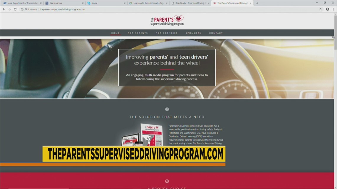 Iowa DOT – The Parents Supervised Driving Program | weareiowa.com