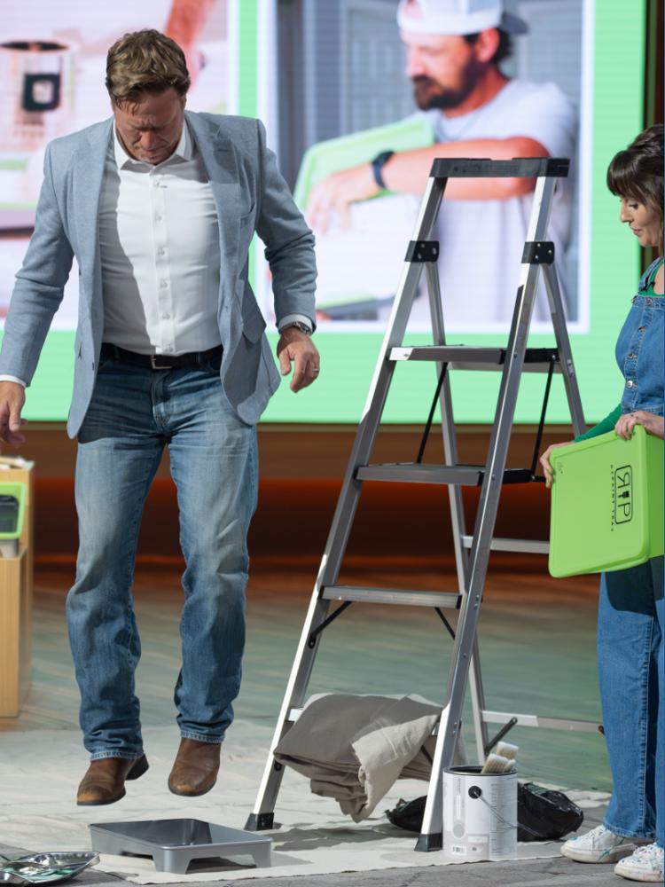 Iowan secures $250k deal on Shark Tank for reusable paint tray ...