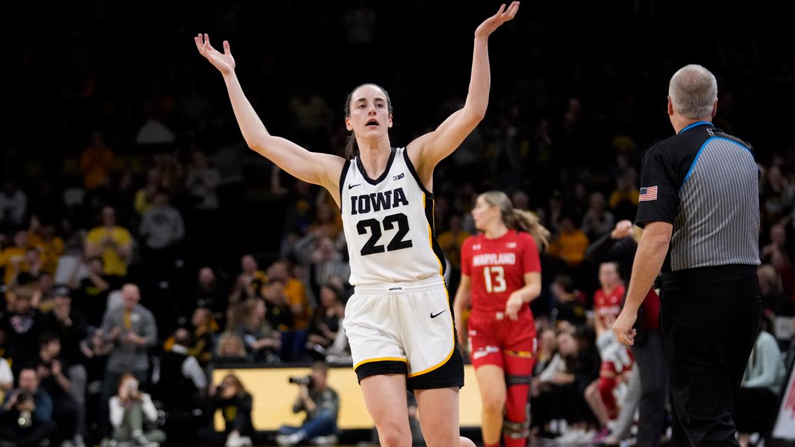 Iowa Hawkeyes' Caitlin Clark excels at deep 3s | weareiowa.com