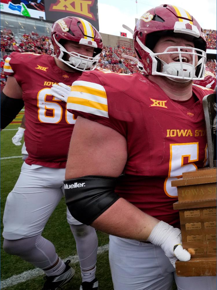 Top plays, highlights from ISU's win over Iowa in annual Cy-Hawk game ...