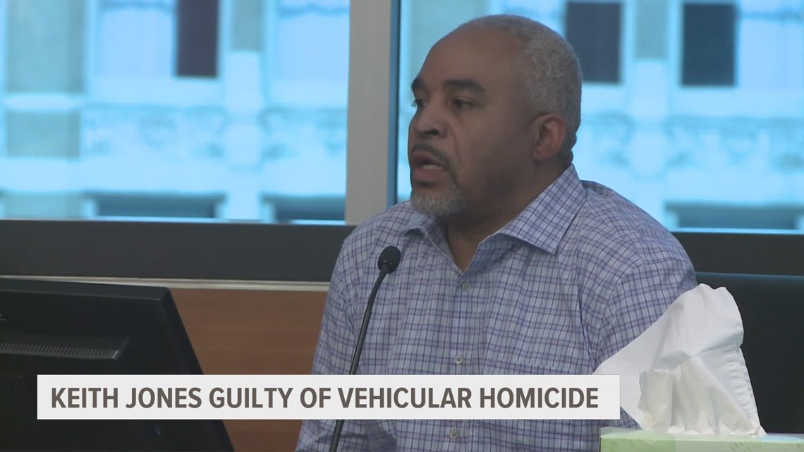 Jury returns verdict in Keith Jones vehicular homicide trial ...