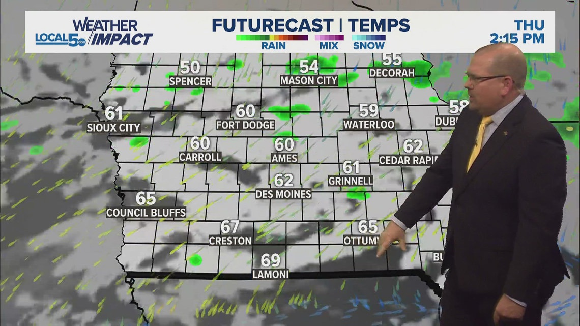 Iowa weather forecast: WOI shares latest forecast for Des Moines ...