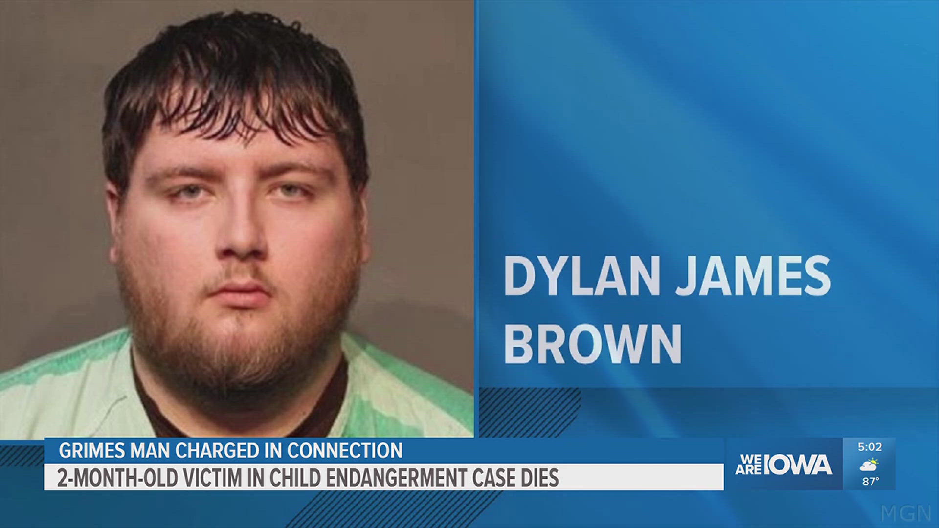 Iowa man charged in child endangerment case, 2-month-old declared dead | weareiowa.com