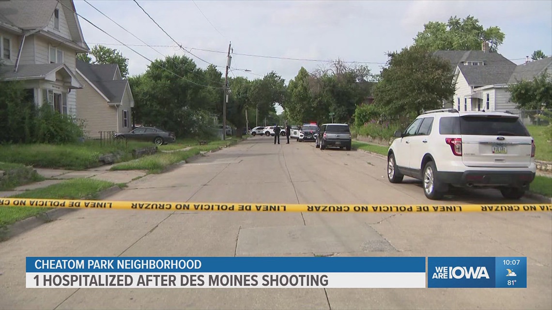 Des Moines police investigate shooting in Cheatom Park neighborhood ...