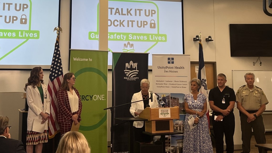 Polk County reveals 'Talk it Up, Lock it Up' gun safety campaign ...