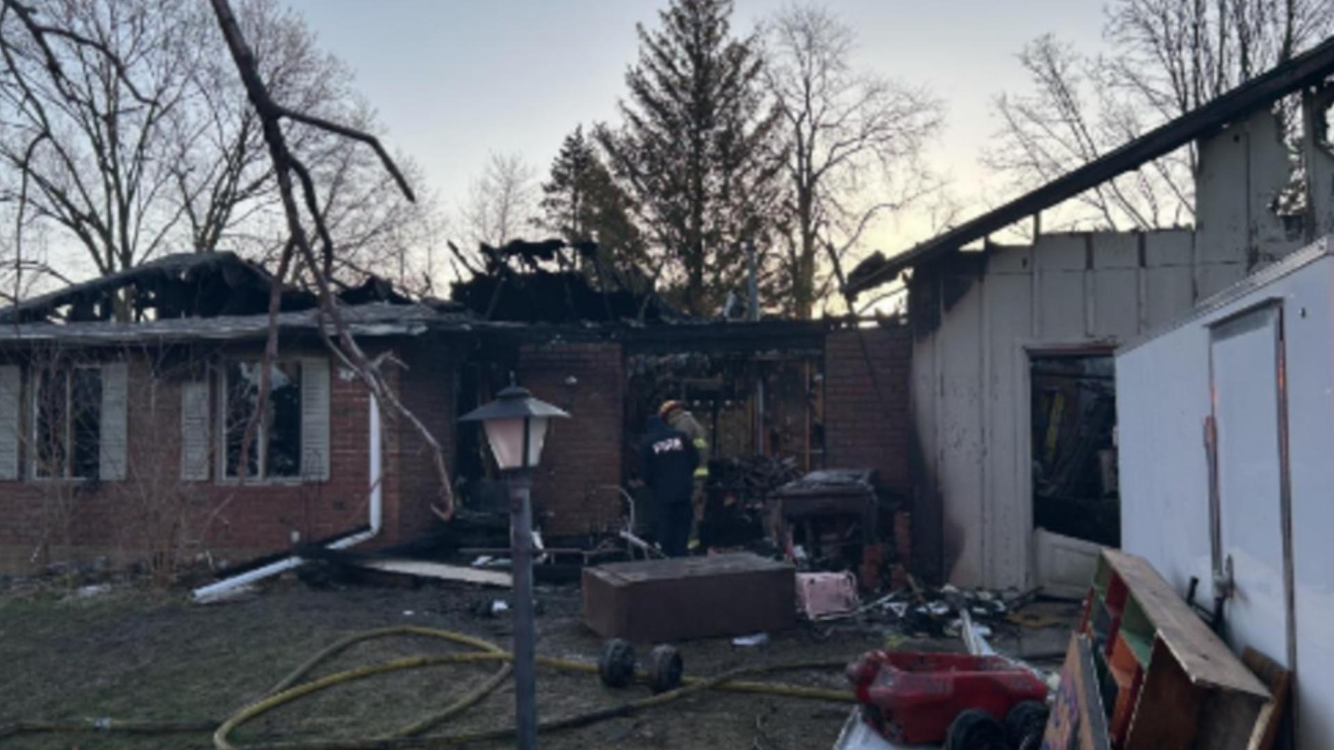 Marshalltown FD responds to house fire on South 5th Ave. Monday morning ...