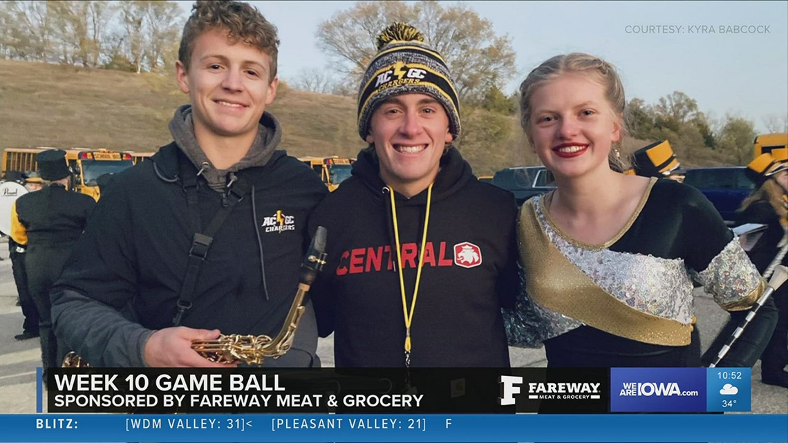 Fareway Game Ball: Dedicated student-athletes and marching band members ...