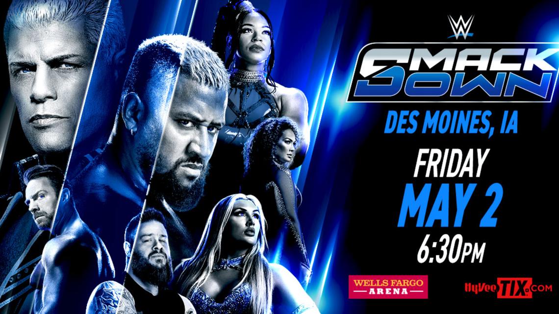 WWE 'Friday Night Smackdown' returns to Des Moines, Iowa: Date, tickets ...