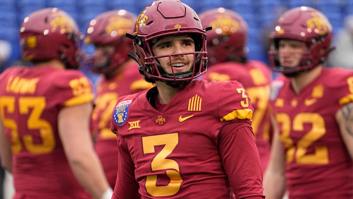 Iowa preps for Rocco Becht, ISU offense in rivalry Cy-Hawk game | wqad.com