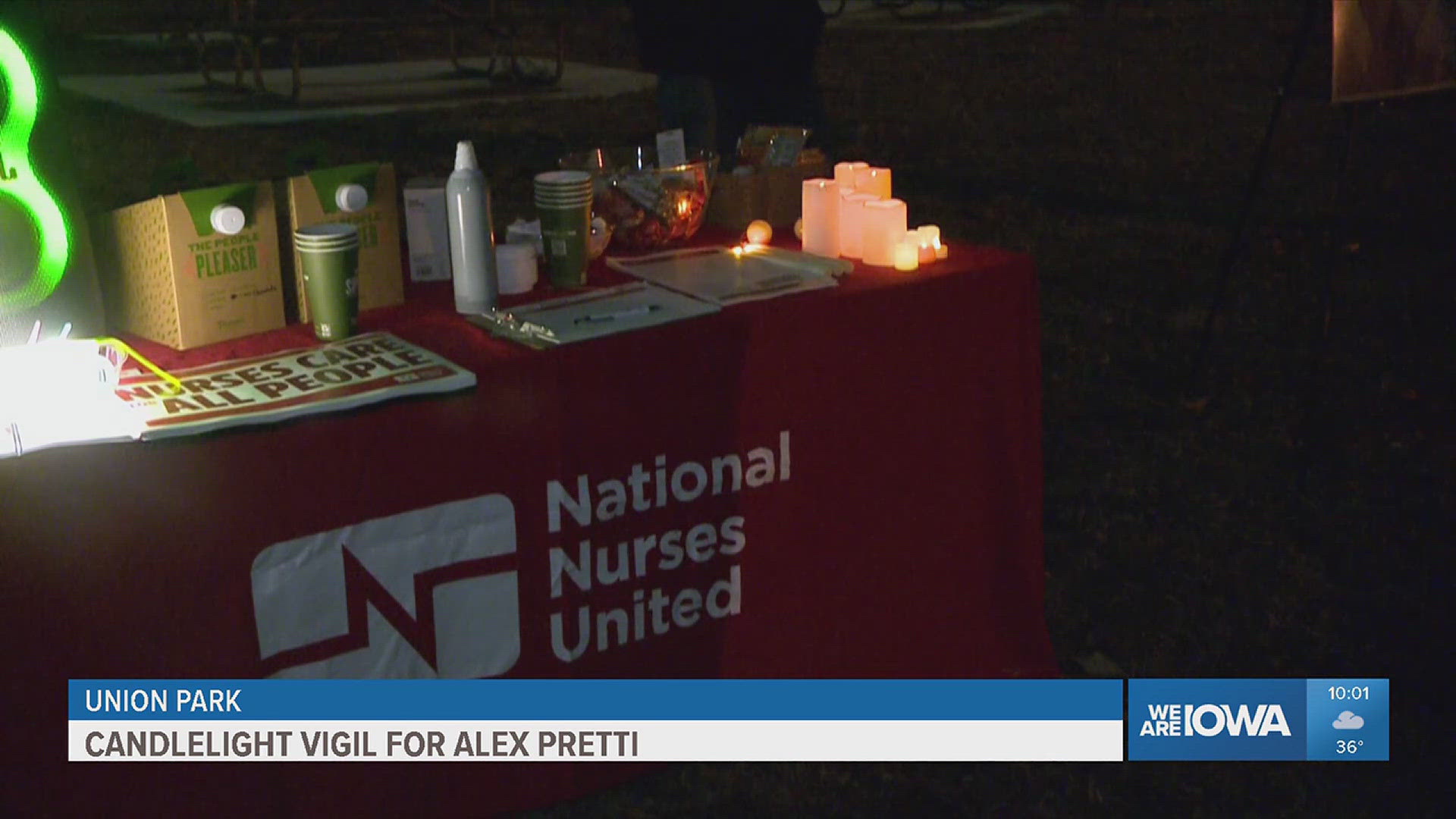 National Nurses United honors Alex Pretti during Des Moines vigil ...