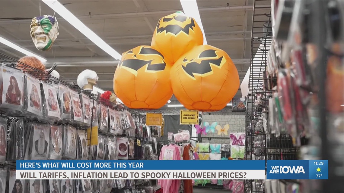 Halloween shoppers may get scared by tariffs, inflation impact ...