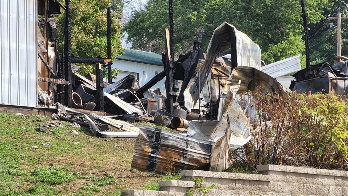 Warehouse destroyed after fire at Iowa State Fairgrounds | weareiowa.com