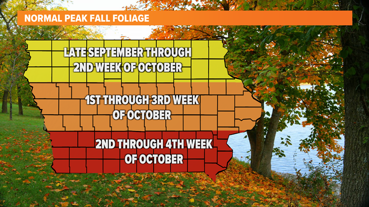 WEATHER LAB | How weather influences fall foliage | weareiowa.com