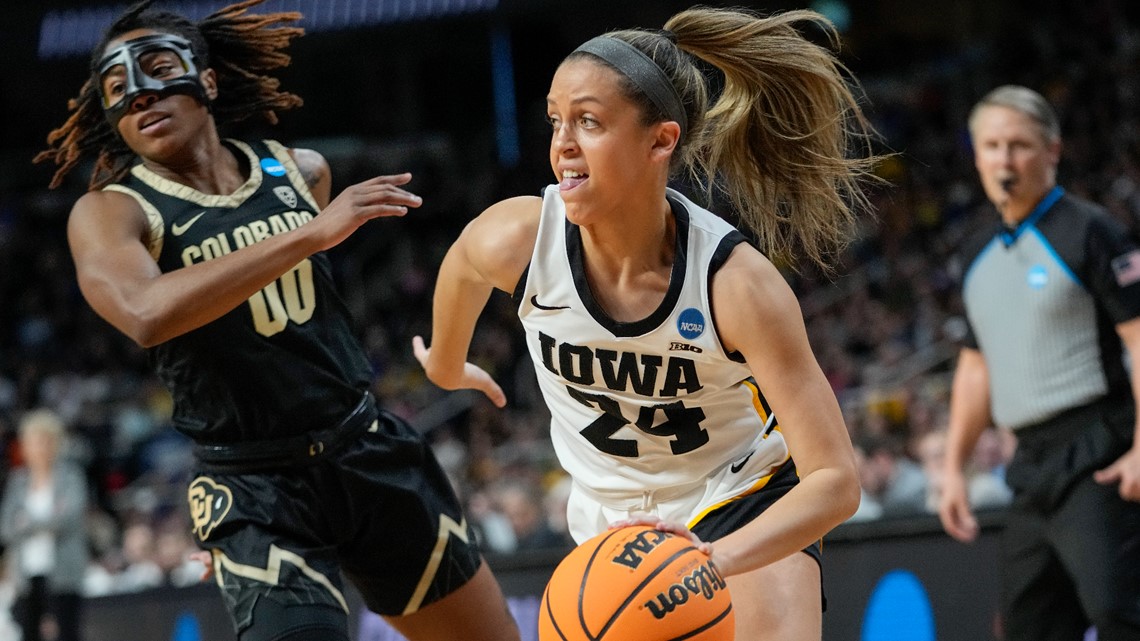 Iowa's Gabbie Marshall got 'hate' after illegal screen call | weareiowa.com