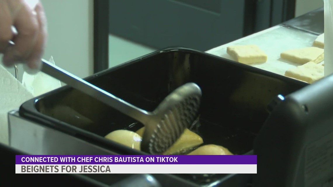 Iowa TikTok star enjoys home-cooked beignets through social media ...