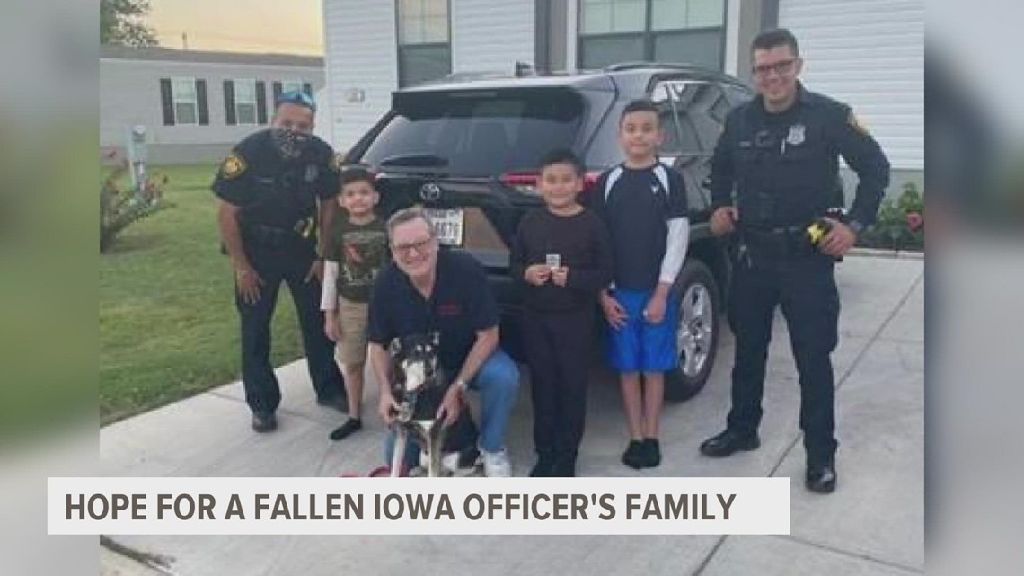 National police advocacy organizations helping family of fallen Iowa ...