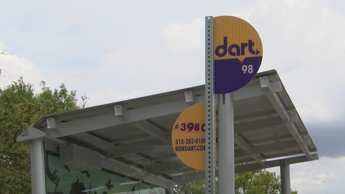 DART approves installation of 10 new bus shelters | weareiowa.com