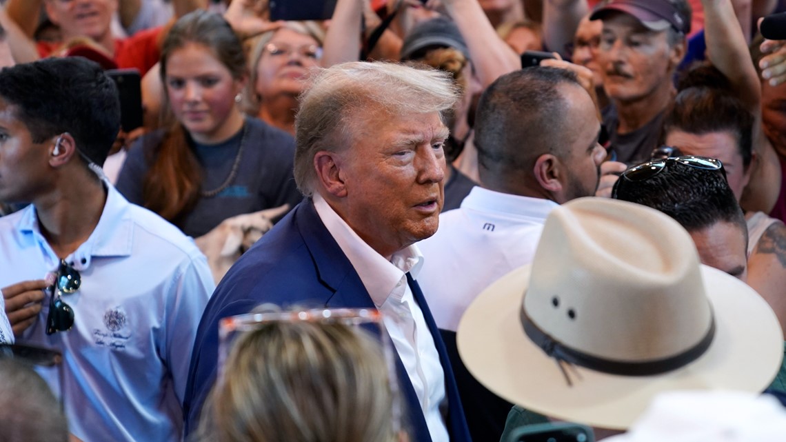 Donald Trump, Ron DeSantis visit the 2023 Iowa State Fair | weareiowa.com