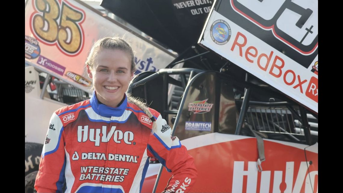 Spring car racer McKenna Haase out for three weeks after crash ...