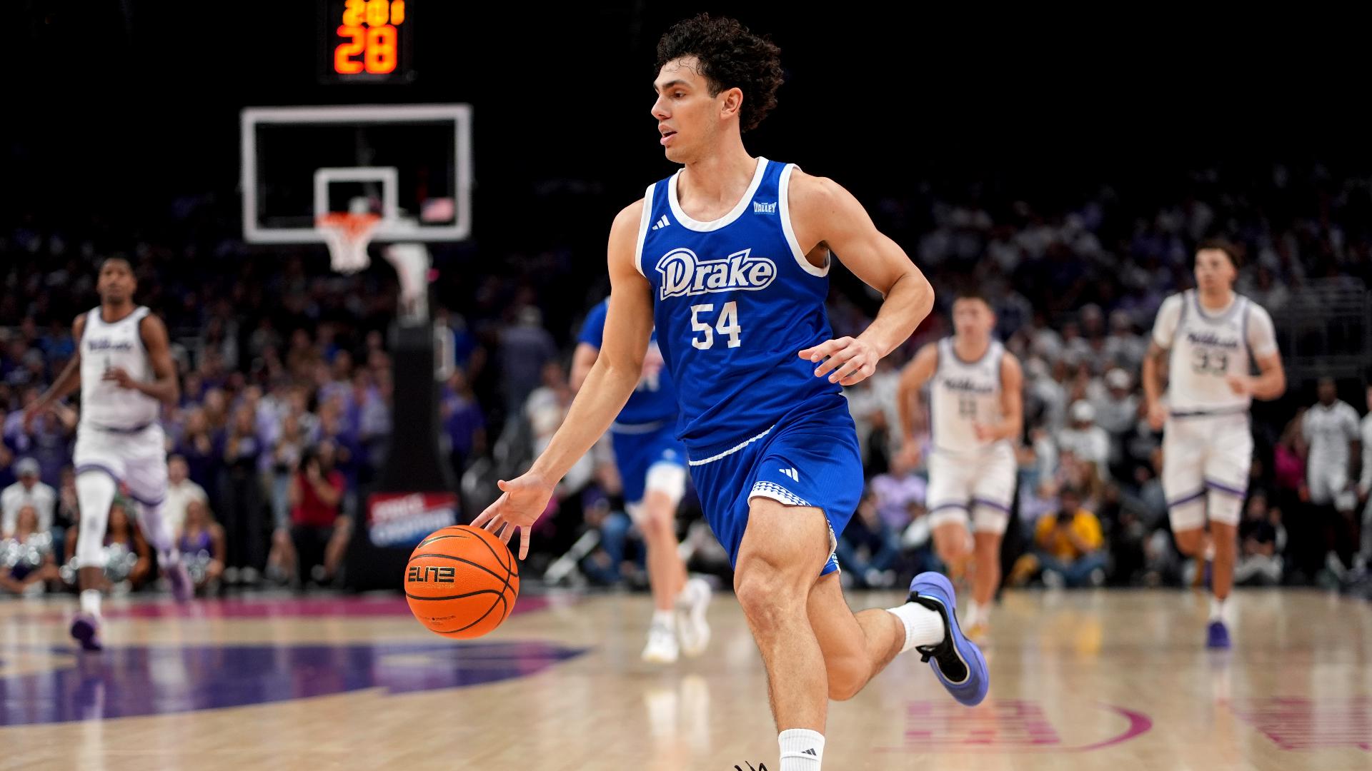 GAME RECAP: Last-second dunk seals Bradley's victory over Drake 61-59 ...