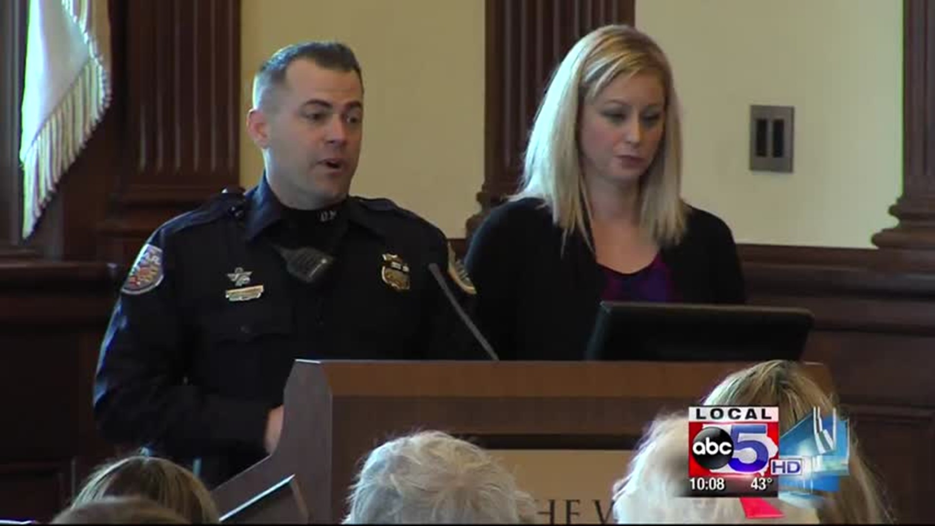 Des Moines officer shares story of survival during Take Back the Night ...