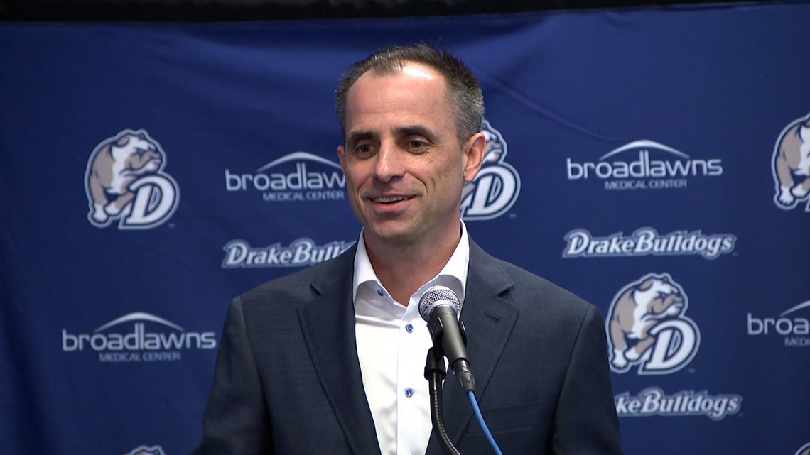 Drake men's basketball: Bulldogs introduce Ben McCollum | wqad.com