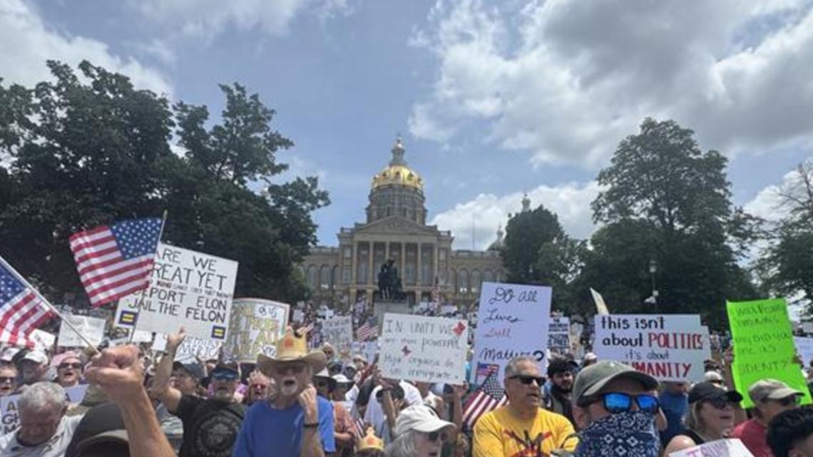 No Kings protests near me: Protests set in Des Moines, Ames, other Iowa ...