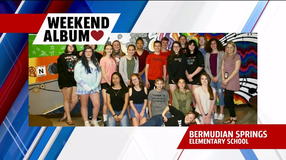 WEEKEND ALBUM: Students design mural at Bermudian Springs Middle School ...